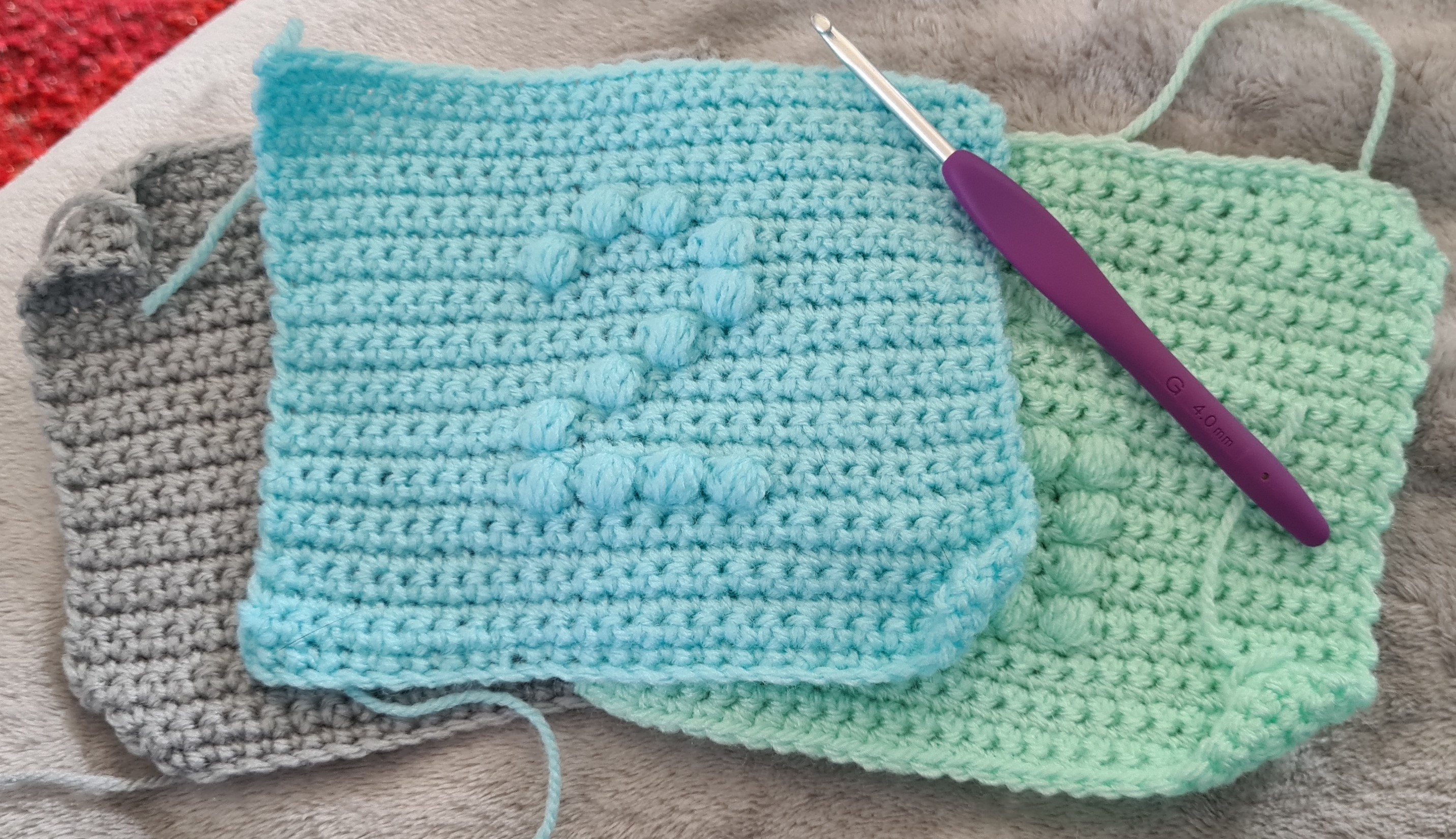 Crochet Bobble Number Squares – Suzy Clair's Cosy Corner